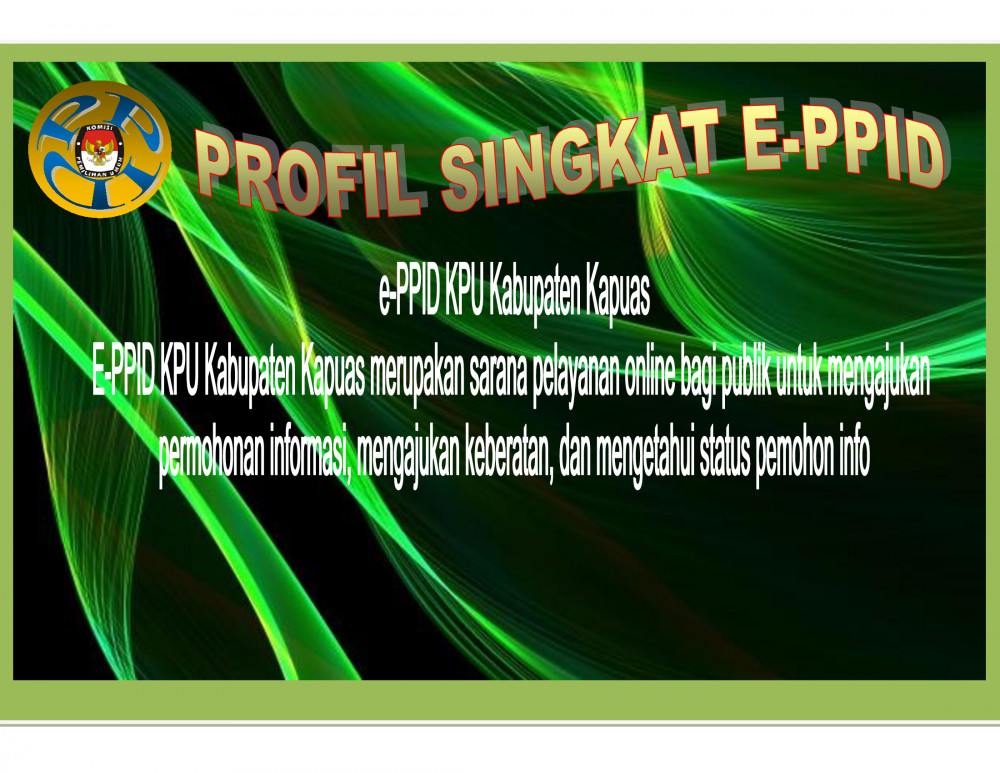 E-PPID - Profil Singkat PPID
